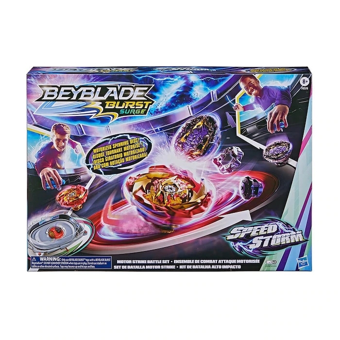 Beyblade Burst Surge Speed Storm Motor Strike Battle Set