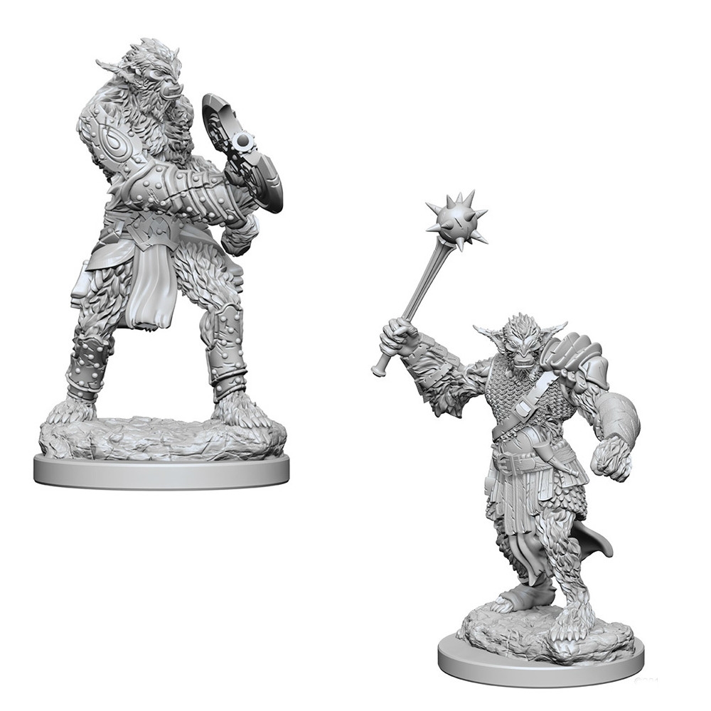 D&D Unpainted Nolzur's Marvelous Miniatures Bugbears