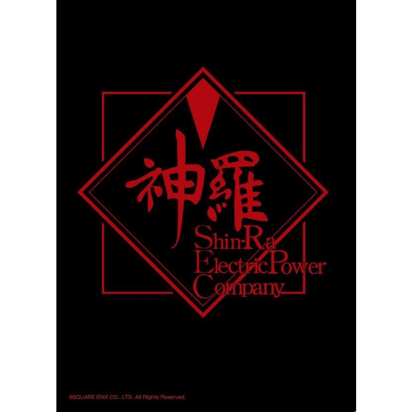 Final Fantasy VII Shinra Electric Power Company Card Sleeves (60)