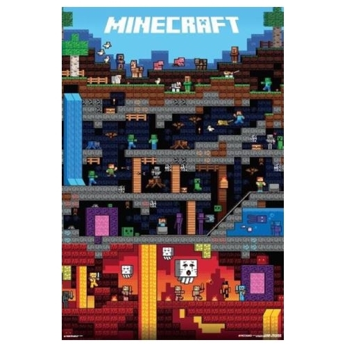 Impact Puzzles Minecraft Worldly Puzzle 1000 Pieces