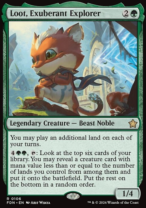 Loot, Exuberant Explorer