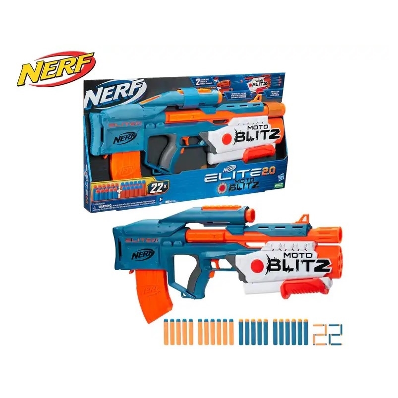 Nerf Elite Motoblitz CS 10 Blaster – Monkey Fish Toys