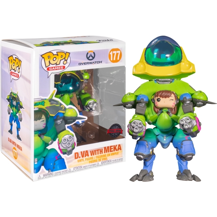 POP Overwatch Nano Cola D.Va with Meka 6"