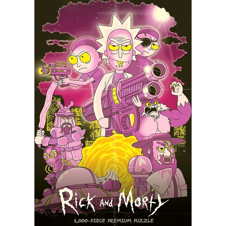 Rick and Morty Big Trouble in Little Sanchez Puzzle 1000 Pieces