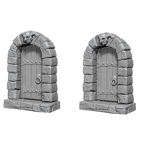 Wizkids Unpainted Deep Cuts Miniatures Doors Wizkids Unpainted Deep Cuts Miniatures Doors